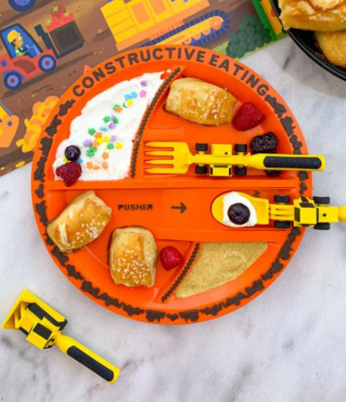 Construction Plate – Bambinos at Curated Boutique
